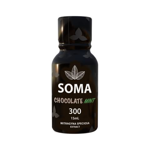 Soma Chocolate Mint. 300mg 15ml AS LOW AS $10.99 EACH! – Kratom Direct