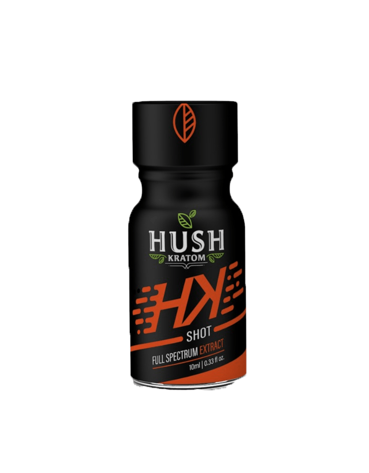 Hush HK 10ml Extract AS LOW AS $9.29 EACH! – Kratom Direct